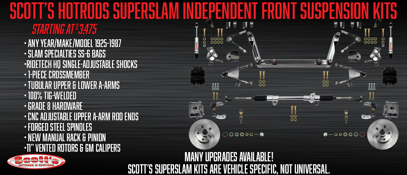 Scotts Hotrods – American Made IFS, Chassis & Components For Any Make ...