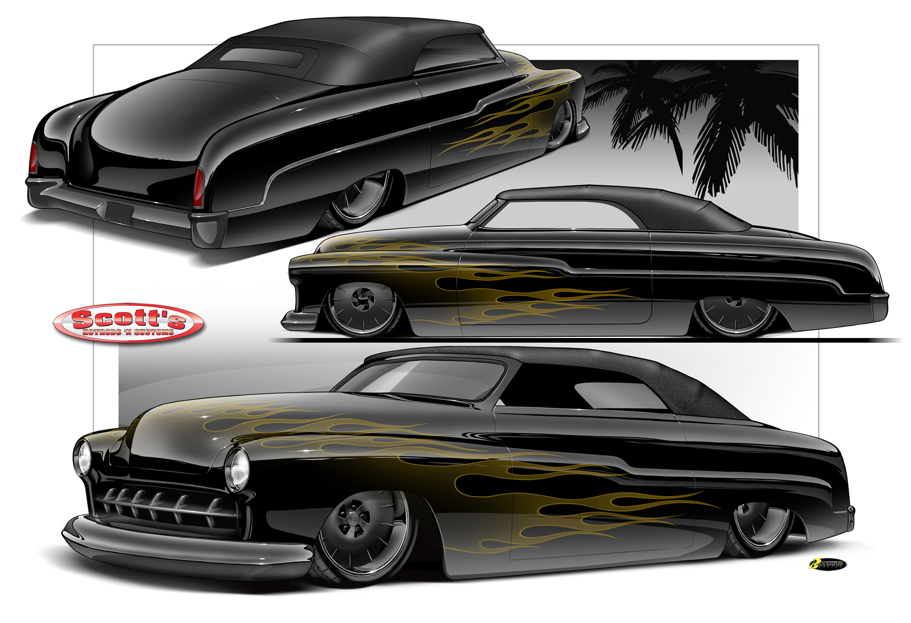 Scotts Hotrods | Scott's Hotrods - '51 Merc Custom